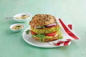 Vroči vegetarijanski hamburger | Bodi eko