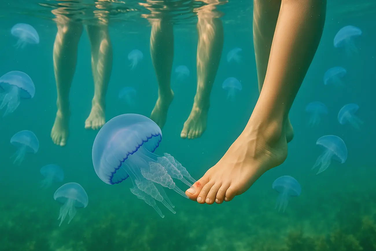 Kaj narediti, če vas ožge meduza? Tega ne smete nikoli početi | Bodi eko